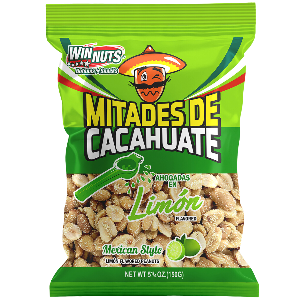 Salted Lime Peanuts – Winnuts
